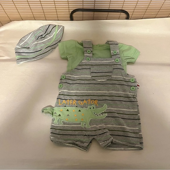 Dapper Dude | Matching Sets | Dapper Dude Green And Gray Striped ...